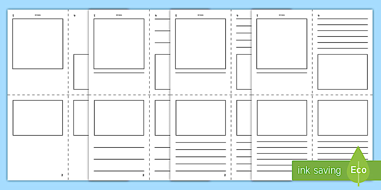 Mini Book Template | Creative Writing & Drawing | Twinkl USA
