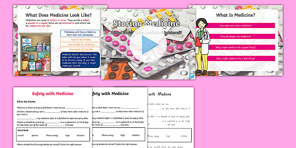 QLD Safety with Medicines PowerPoint (teacher made) - Twinkl