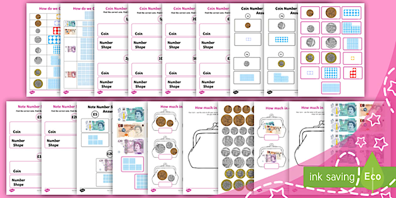 👉 Counting Money Activity Booklet (teacher made) - Twinkl