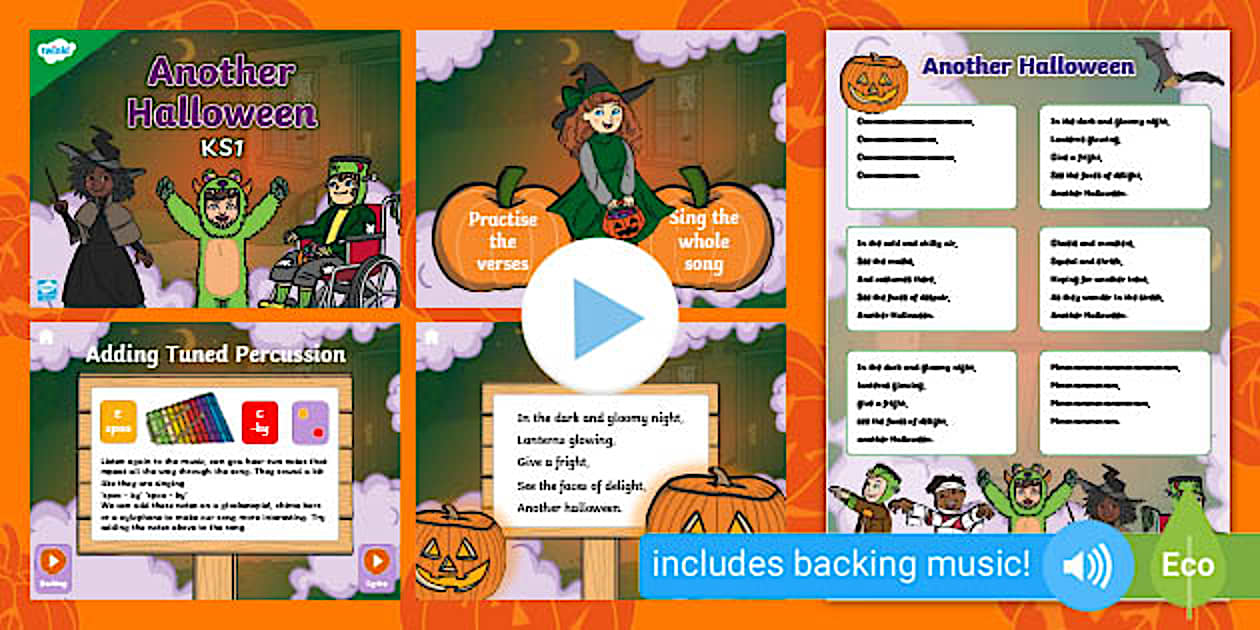 👉 Halloween Classical Songs Musical Activity Song | Twinkl KS1