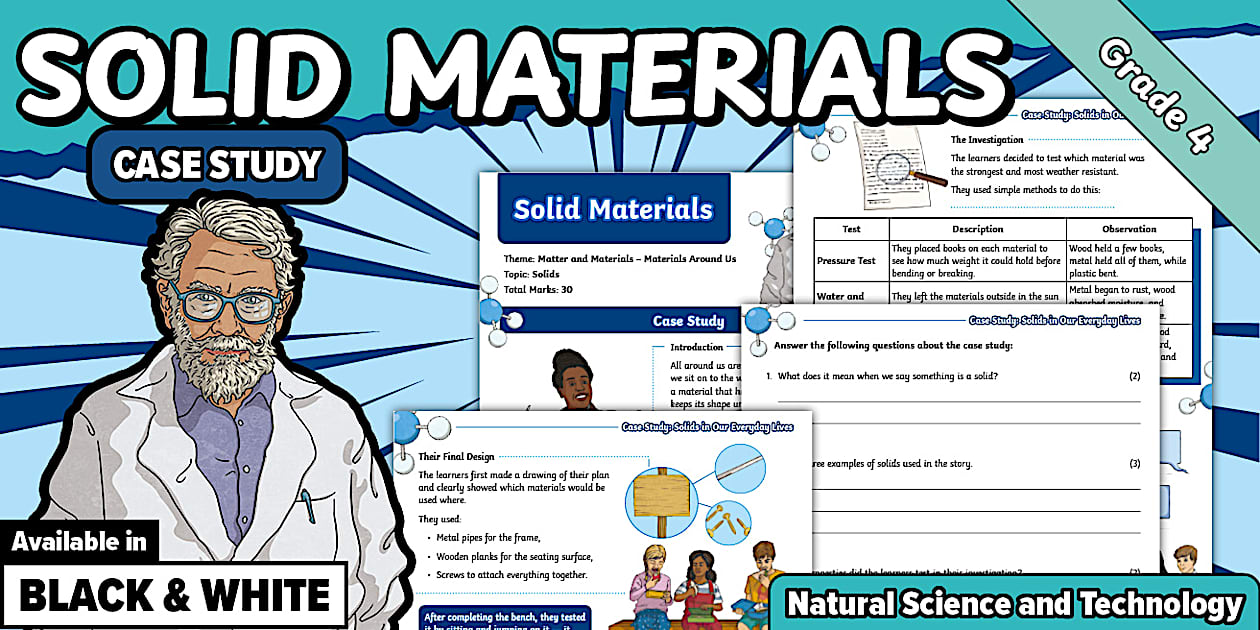 Grade 4 Term 2 - Natural Science and Technology - Solid Materials ...