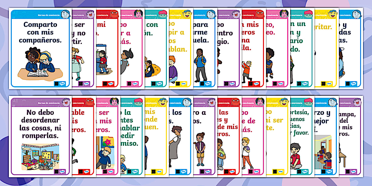 Regreso a clases - reglas de clase