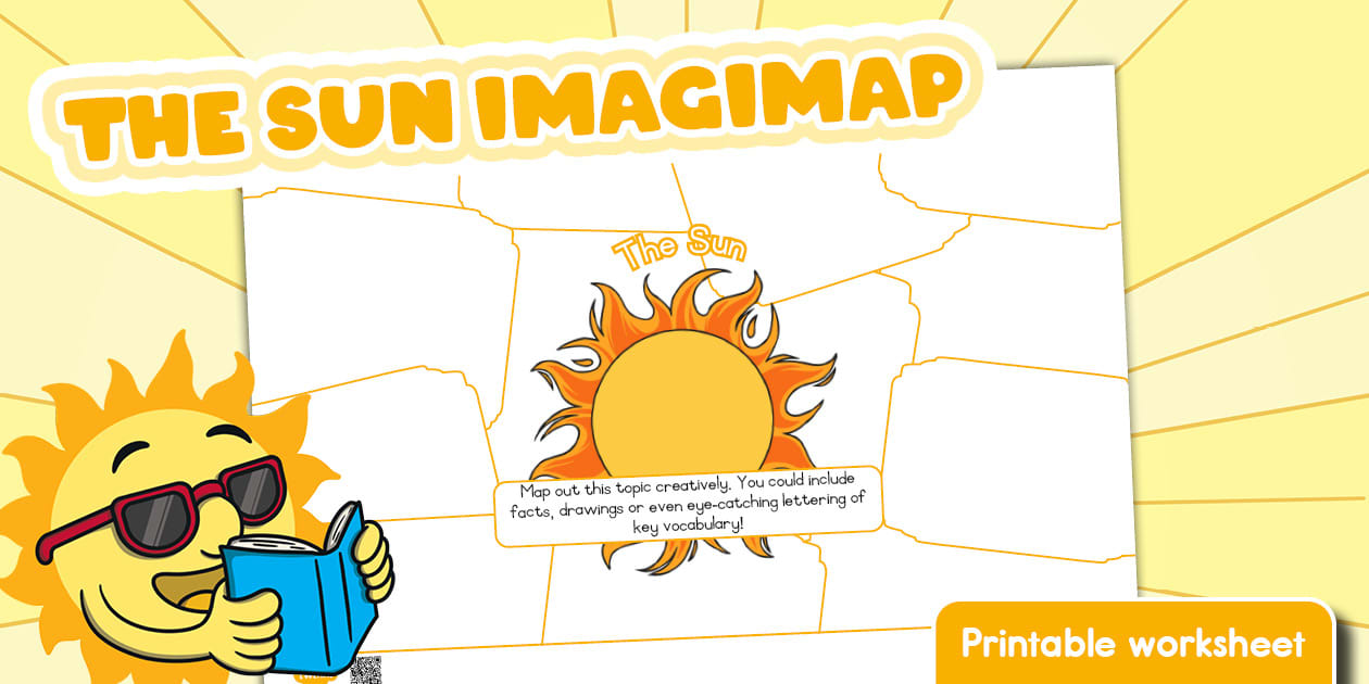 Foundation Phase Life Skills - The Sun - Imagimap (CAPS aligned)