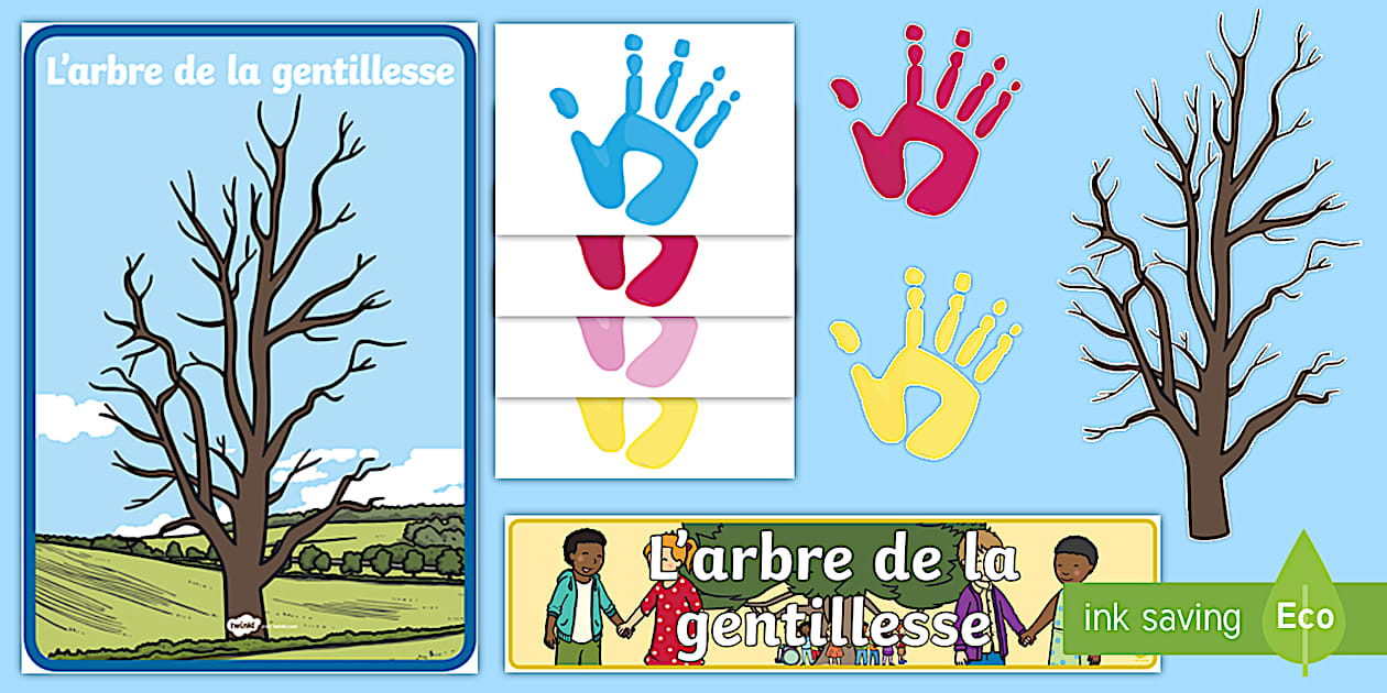 Pack d'affichage : L'arbre de la gentillesse (teacher made)