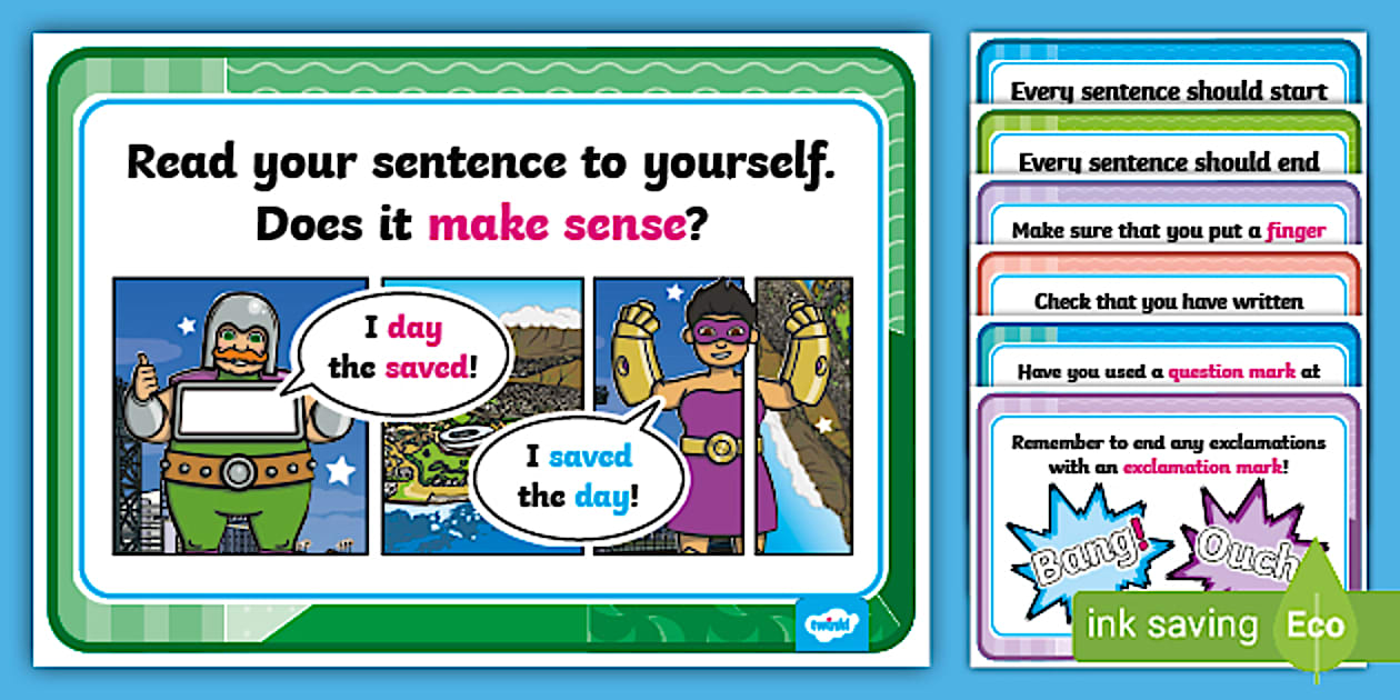Dyslexic How To Make A Super Sentence Cards (teacher made)