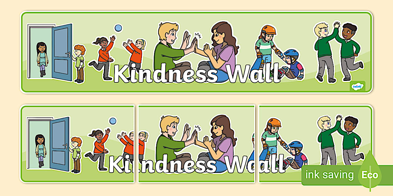 Kindness Wall Display Banner (teacher made) - Twinkl