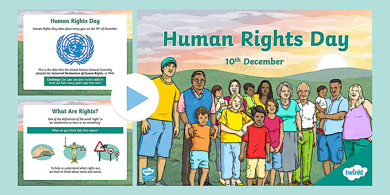 CfE Second Level Human Rights Day PowerPoint (teacher made)