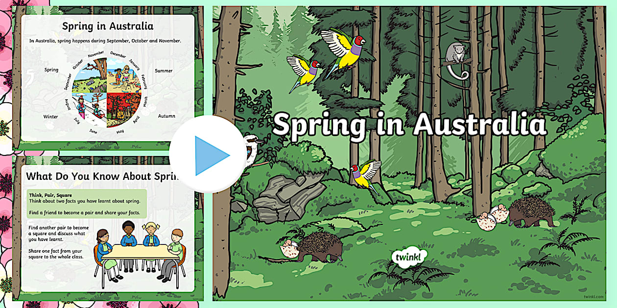 Spring in Australia - Science Resources (teacher made)
