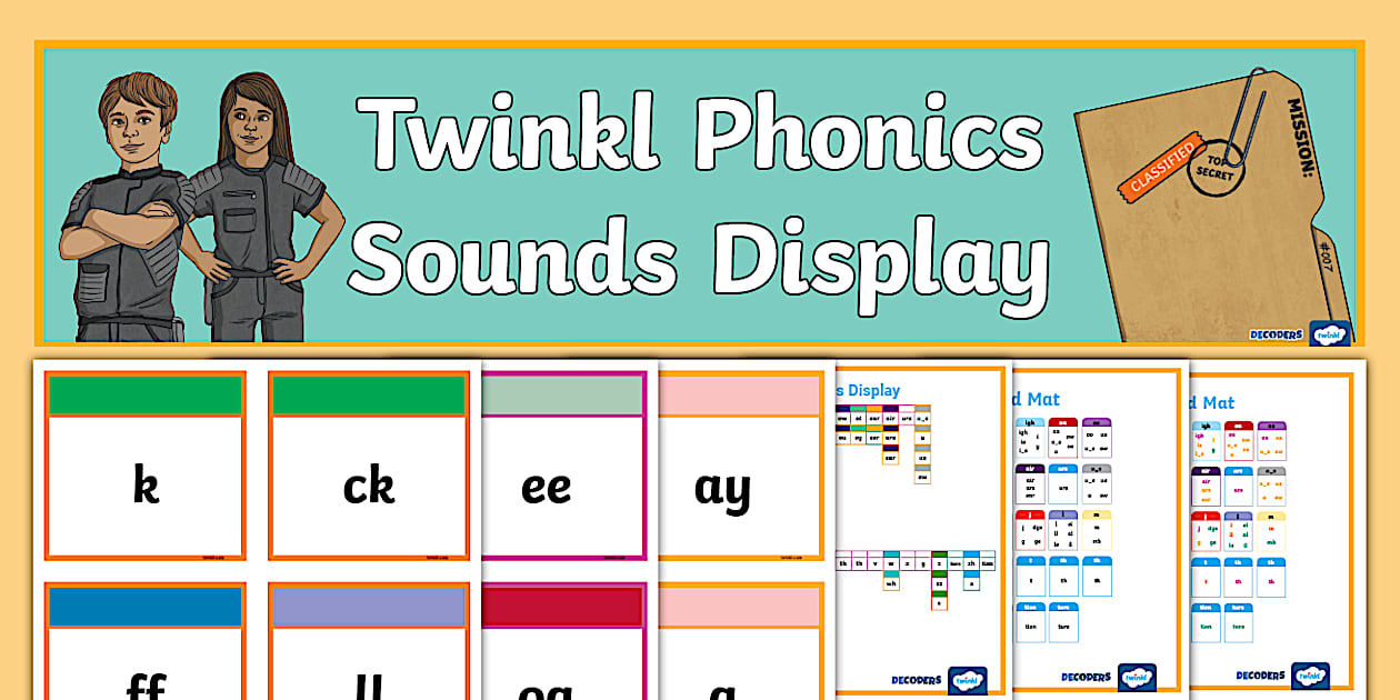 KS2 Decoders Level 5 Growing Sounds Display Pack - Twinkl