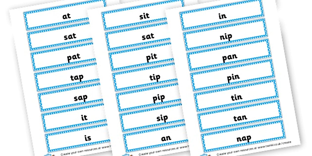 Phase 2 Words Cards (Hecho por educadores) - Twinkl