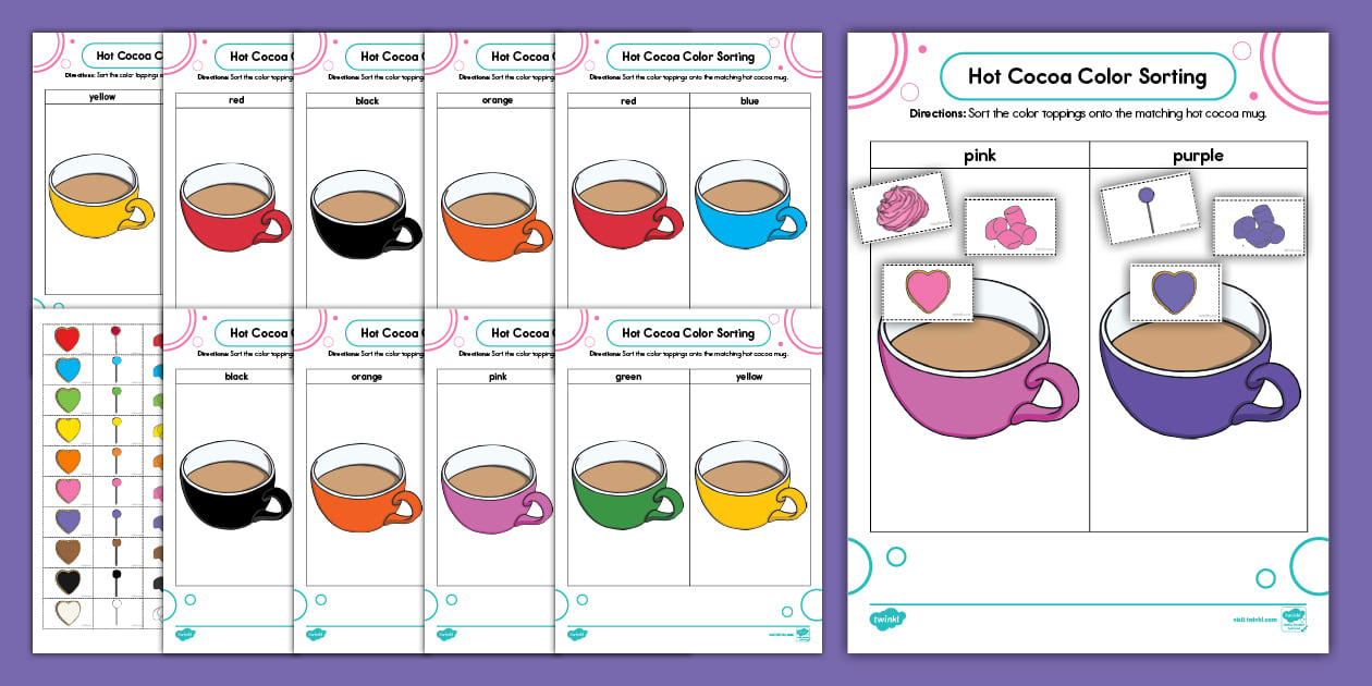 Cocoa Game | Sorting | Twinkl USA (teacher made) - Twinkl