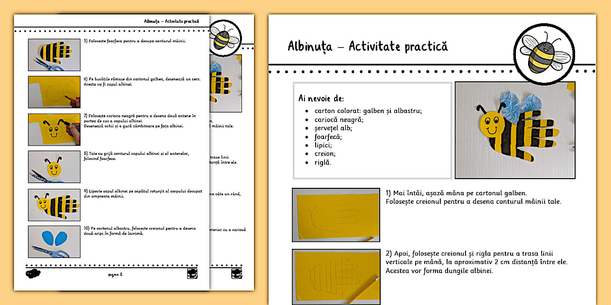 Albinuța – Activitate practică (teacher made) - Twinkl