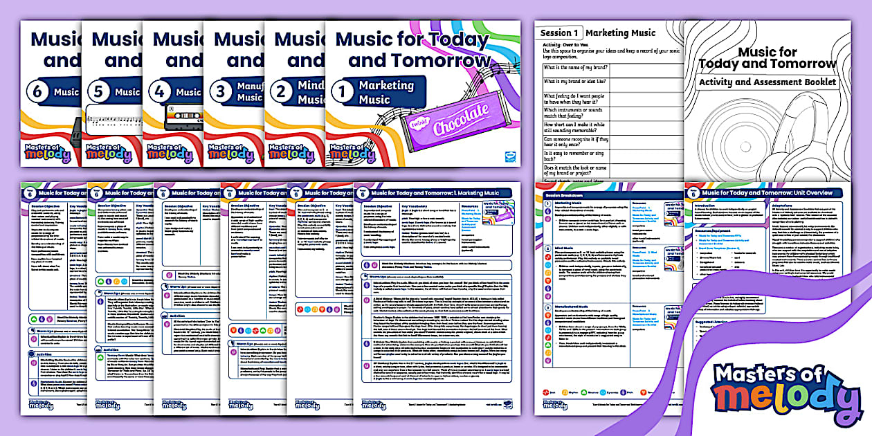👉 Year 6 Music for Today and Tomorrow Complete Unit Pack