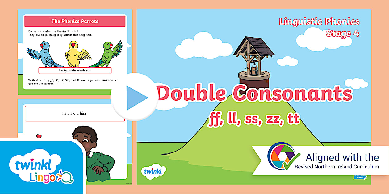 Linguistic Phonics Stage 4 Double Consonants PowerPoint