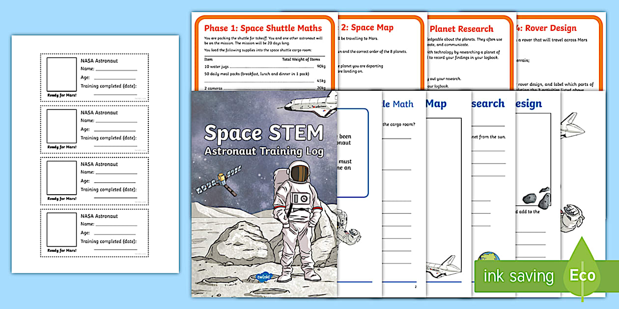 Astronaut Training STEM Activity (teacher made) - Twinkl