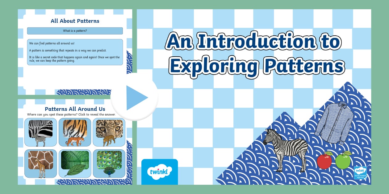 An Introduction To Exploring Patterns Powerpoint Twinkl