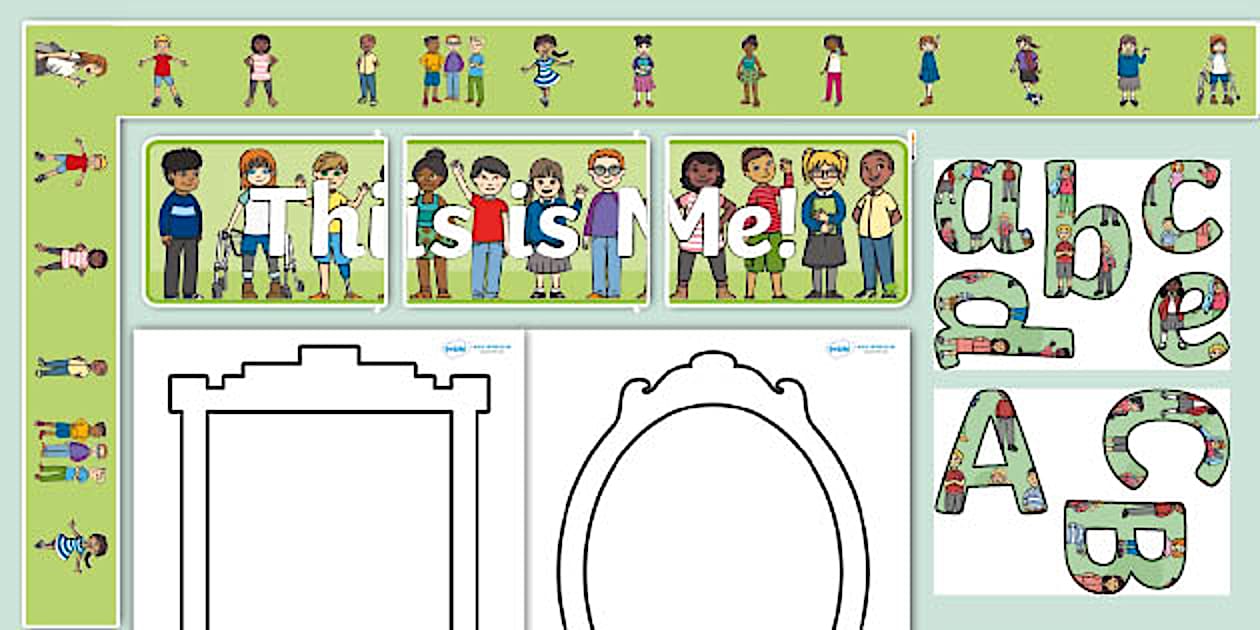 This Is Me Display Pack (Hecho por educadores) - Twinkl