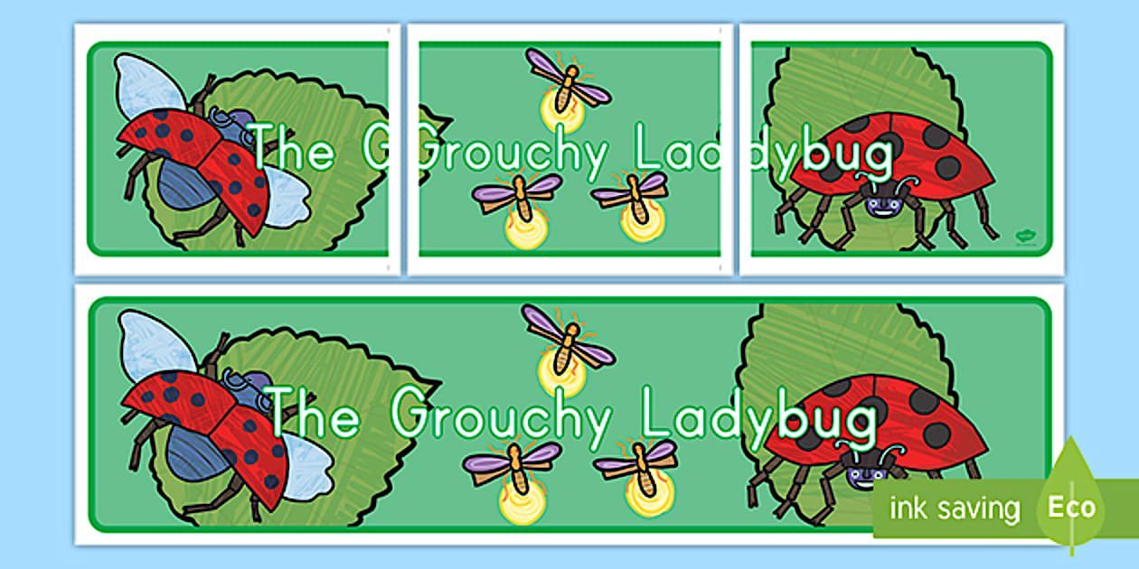 The Grouchy Ladybug Banner (ティーチャーメイド)