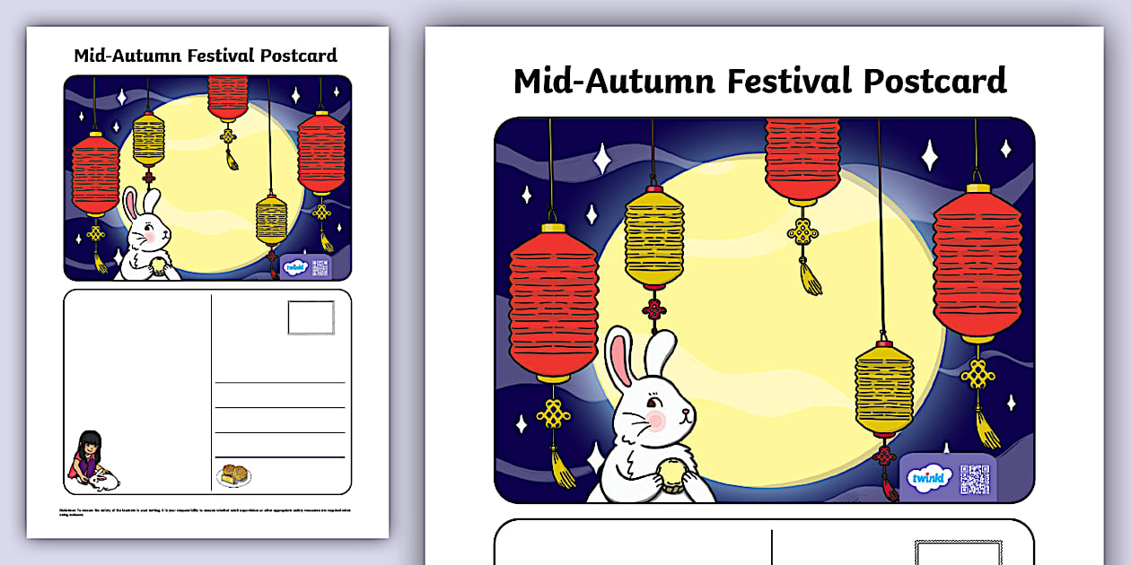 Design A Mid-Autumn Festival Postcard