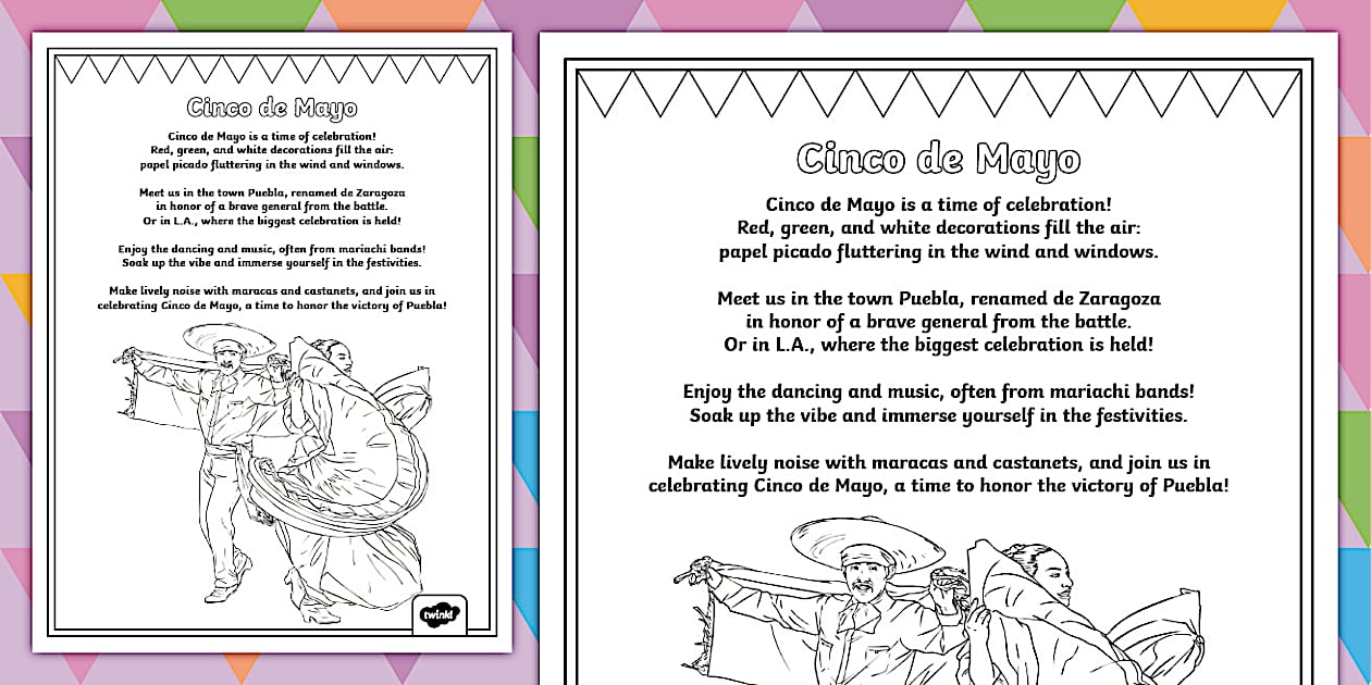 Cinco de Mayo Poem | Cinco de Mayo Resource | Twinkl USA