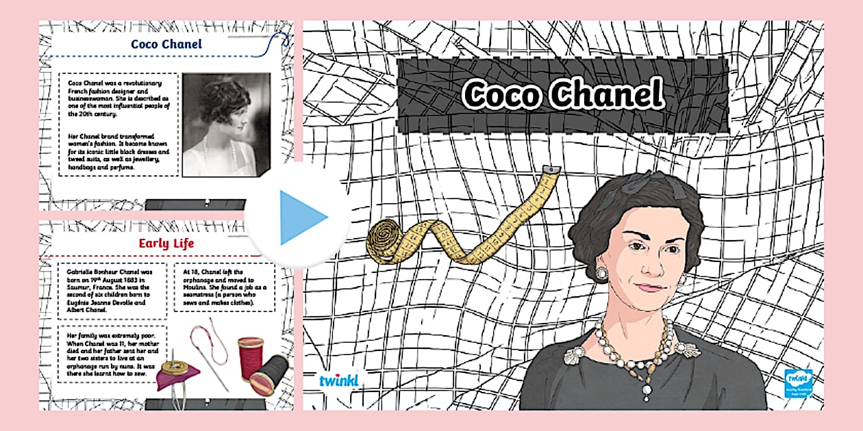 Coco Chanel PowerPoint - Twinkl - KS2 (professor feito)