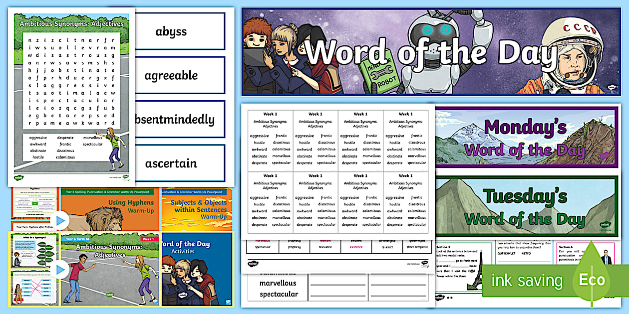 Year 6 Term 1A Teaching Essentials Resource Pack - Twinkl