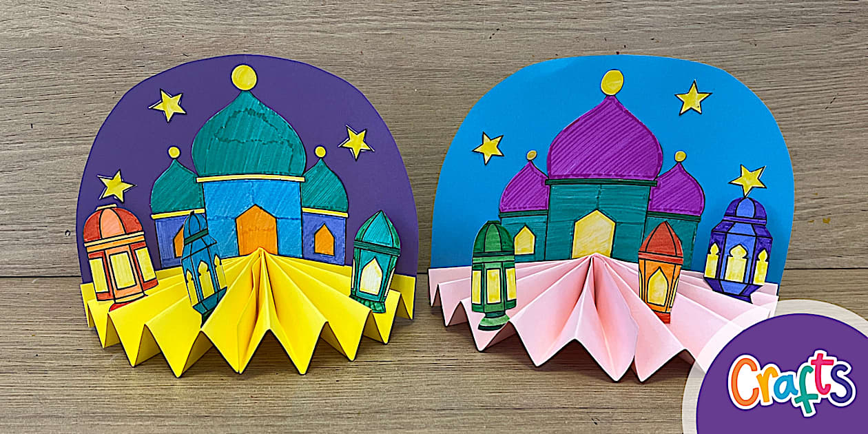 3D Ramadan Scene Craft - Twinkl+