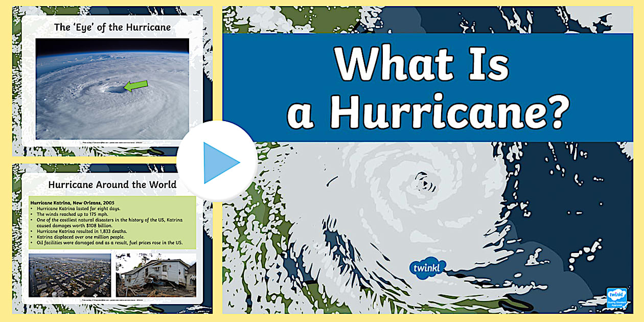 What Is a Hurricane? PowerPoint for 3rd-5th Grade - Twinkl