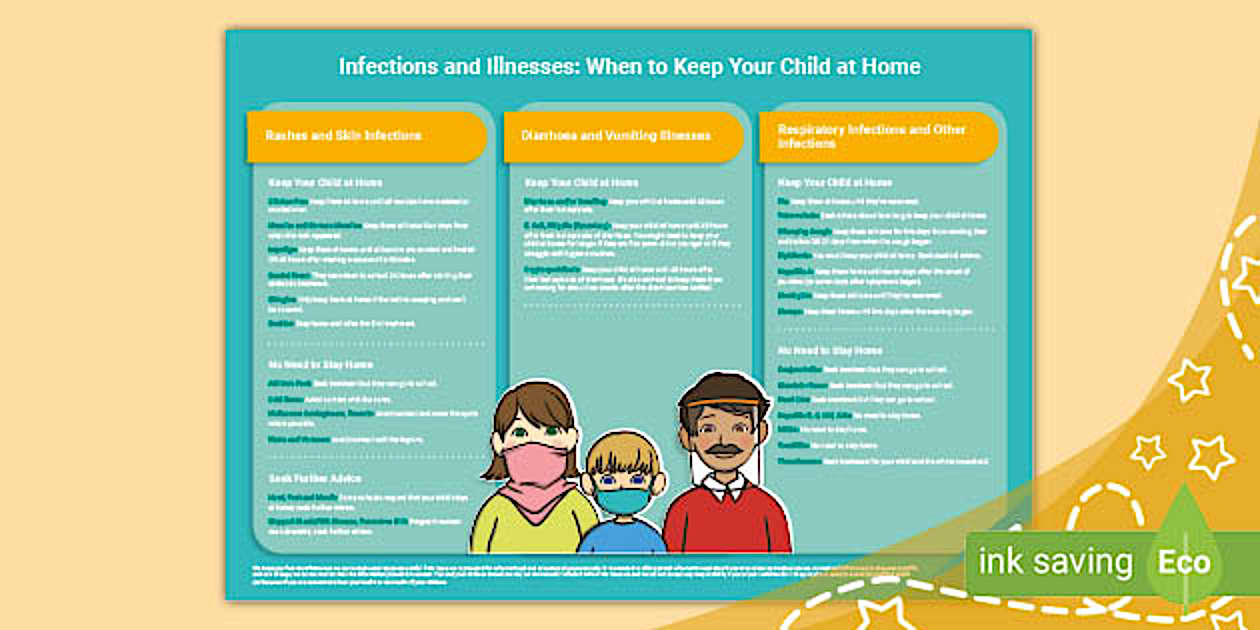 Infections and Illnesses: When to Keep Your Child at Home