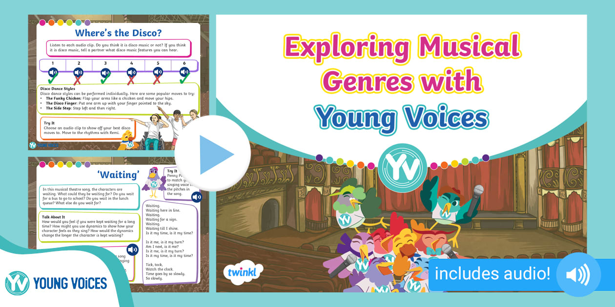 👉 Exploring Musical Genres with Young Voices