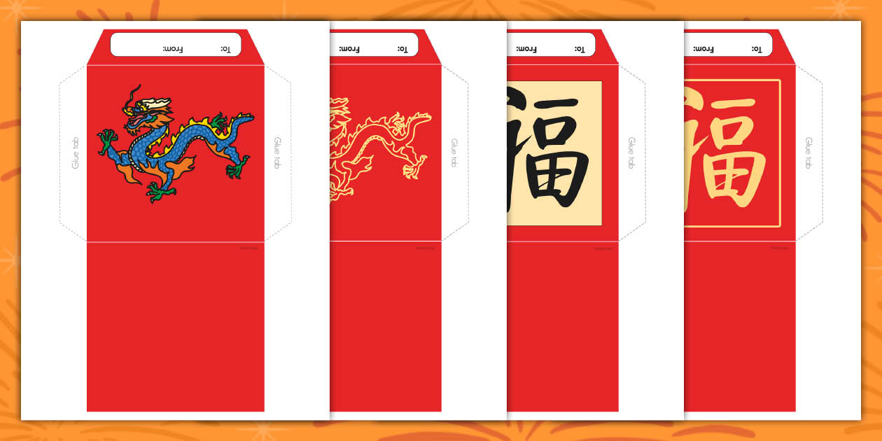 Chinese New Year Money Envelope Craft | Red Envelope Craft
