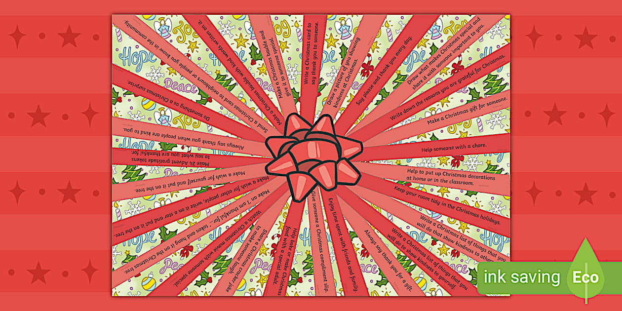 Christmas Kindness Tokens