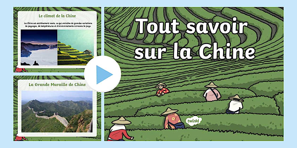 TOUT SAVOIR SUR LA CHINE - PowerPoint (l'enseignant a fait)