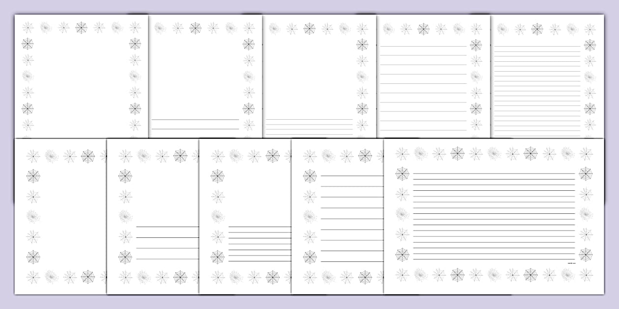Web Page Borders - KS1 (Teacher-Made) - Twinkl