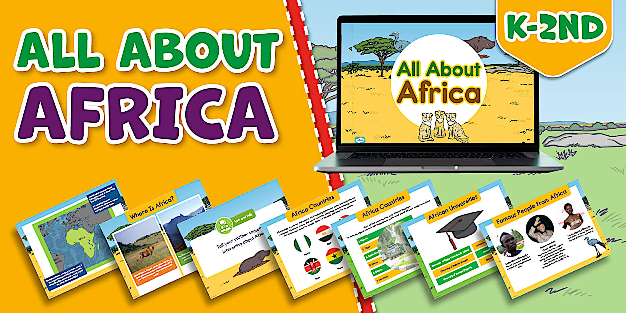 All About Africa PowerPoint & Google Slides - Twinkl