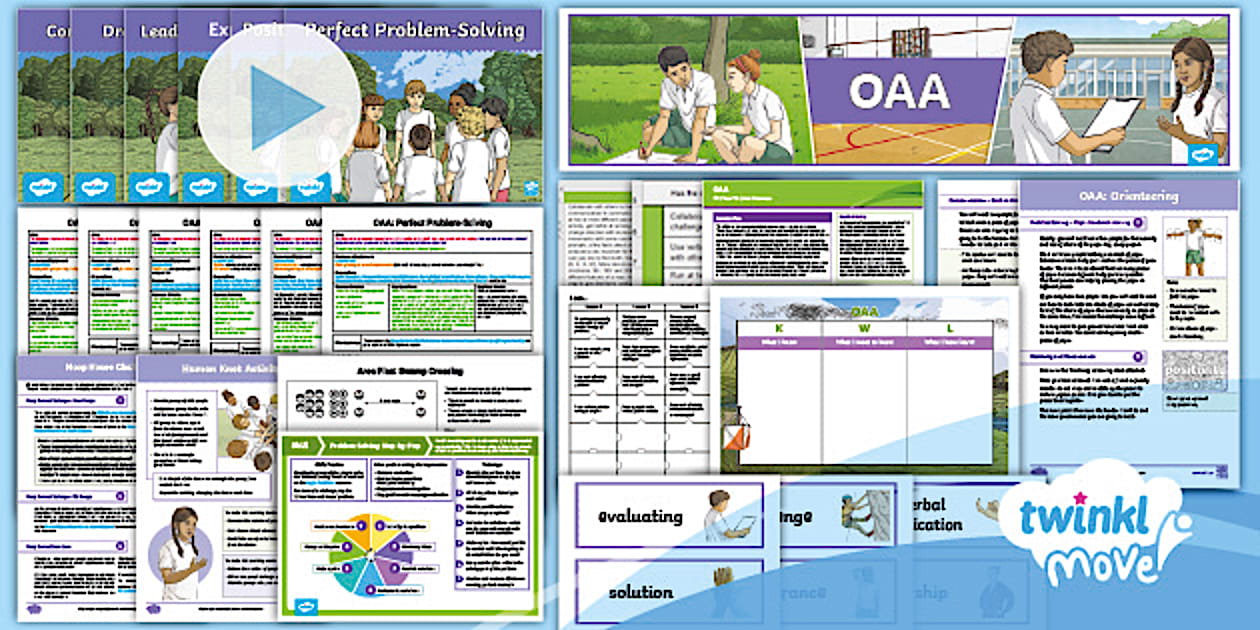 OAA PE KS2 - Year 6 Orienteering - Twinkl Move PE Planning