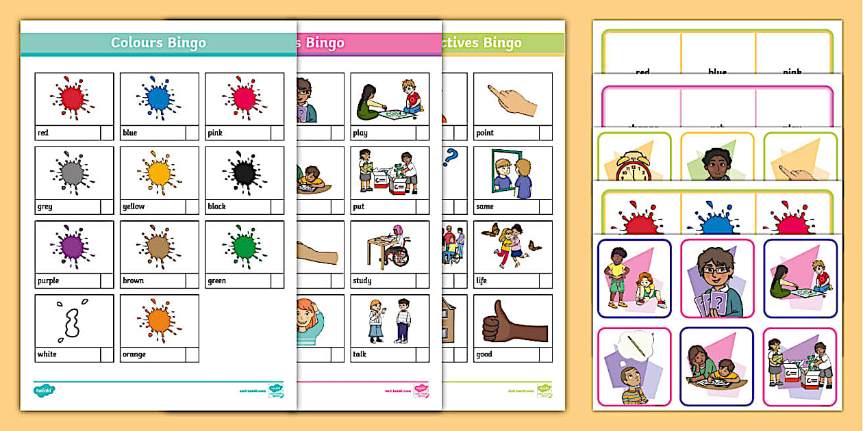 Functional Sight Words: Bingo Games (teacher made) - Twinkl