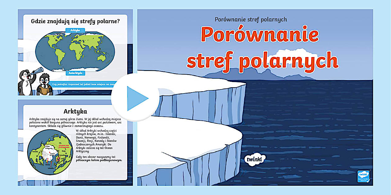 Arktyka i Antarktyda | Prezentacja o strefach podbiegunowych