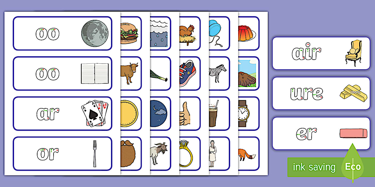 Phonics Sounds and Images Letter Formations Cards - Twinkl