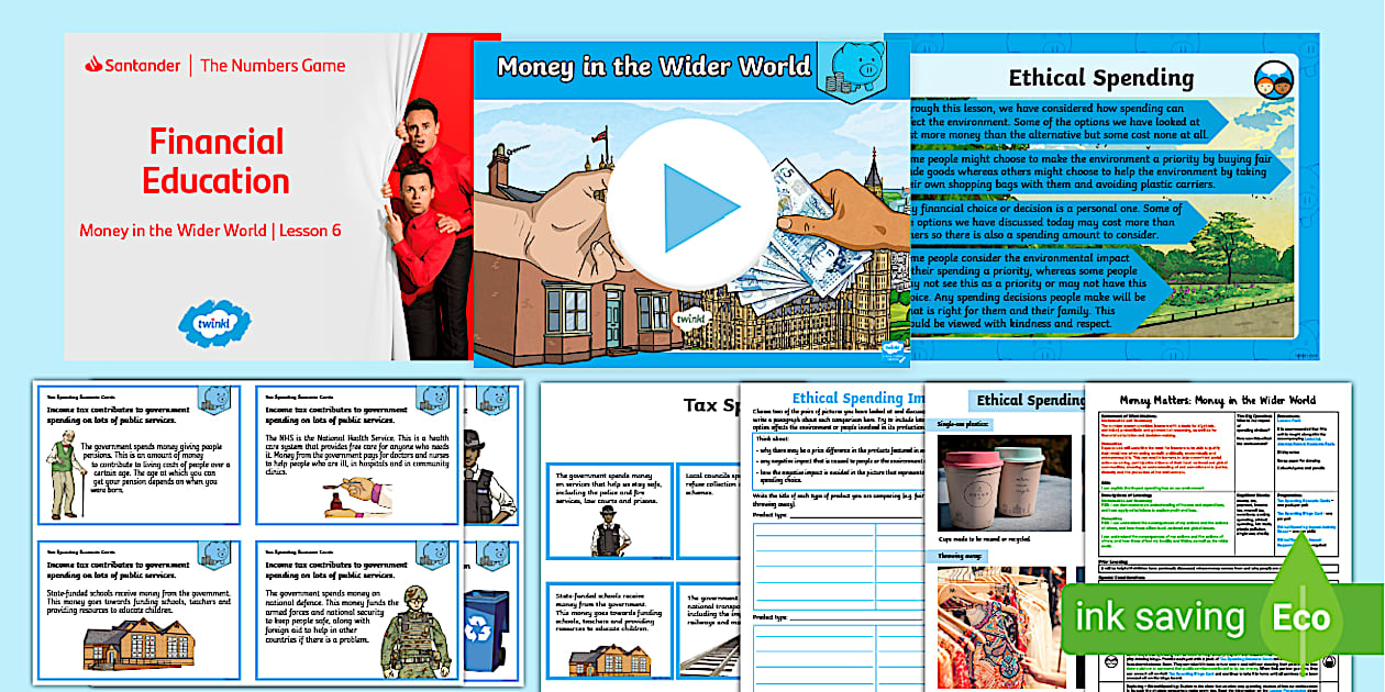 FREE! - CfW Financial Education: Money in the Wider World – Ages 9-11