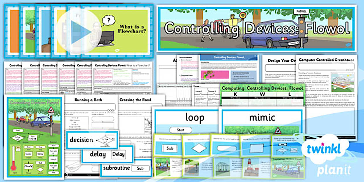 Computing Scheme Of Work 2014 | Controlling Devices Flowol
