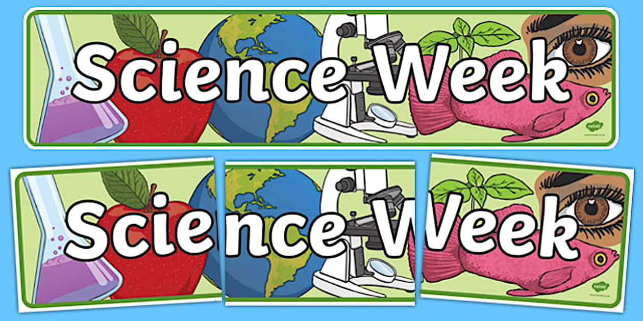 Science Week Banner - Australia (teacher made) - Twinkl