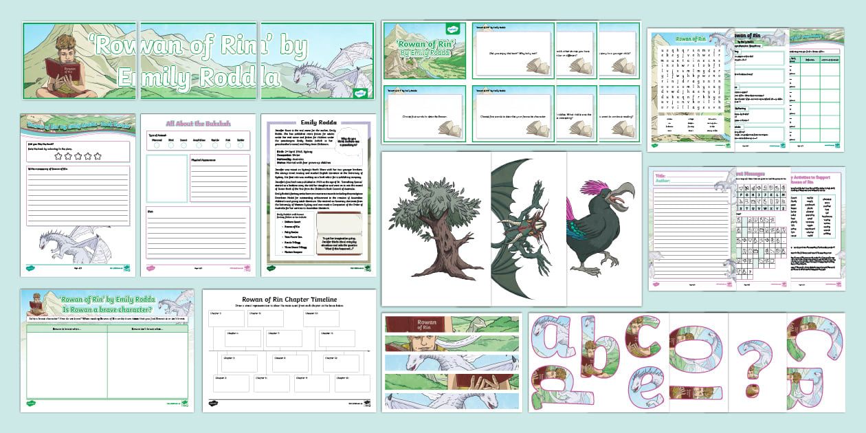 Rowan of Rin Activity Sheets | Activity Pack | Twinkl