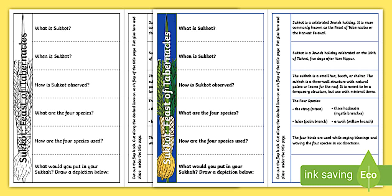 Sukkot Research Report | 5th Grade Resource | Twinkl USA