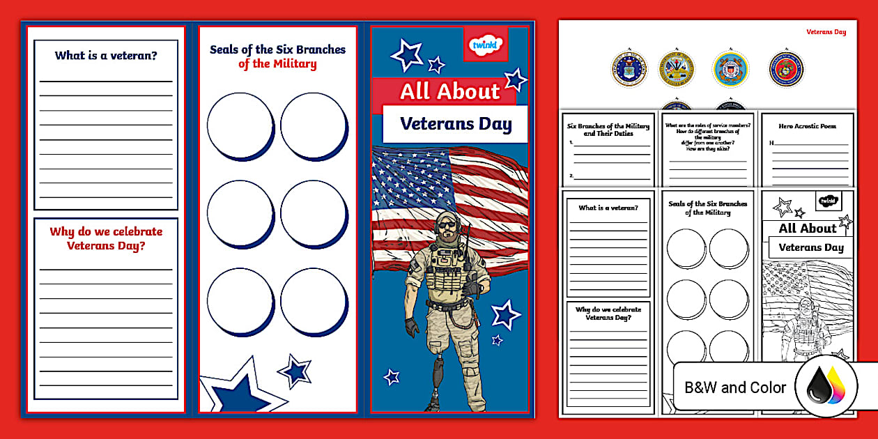 Veterans Day Project for 3rd-5th Grade | Twinkl USA - Twinkl