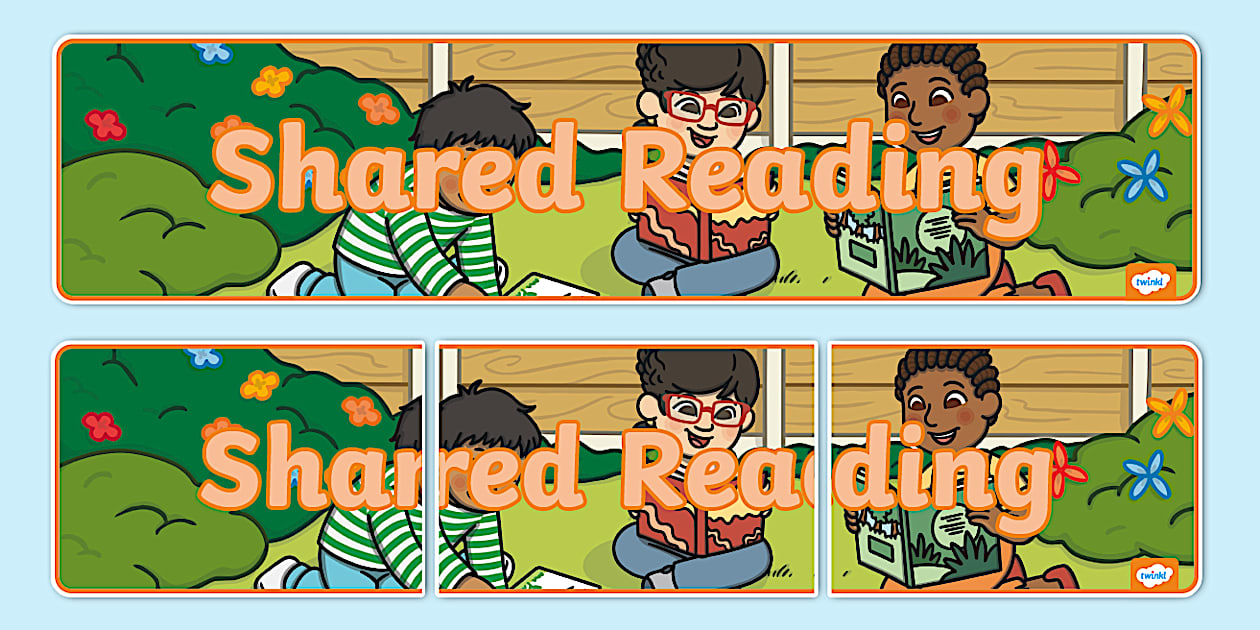 Shared Reading Display Banner (teacher made) - Twinkl