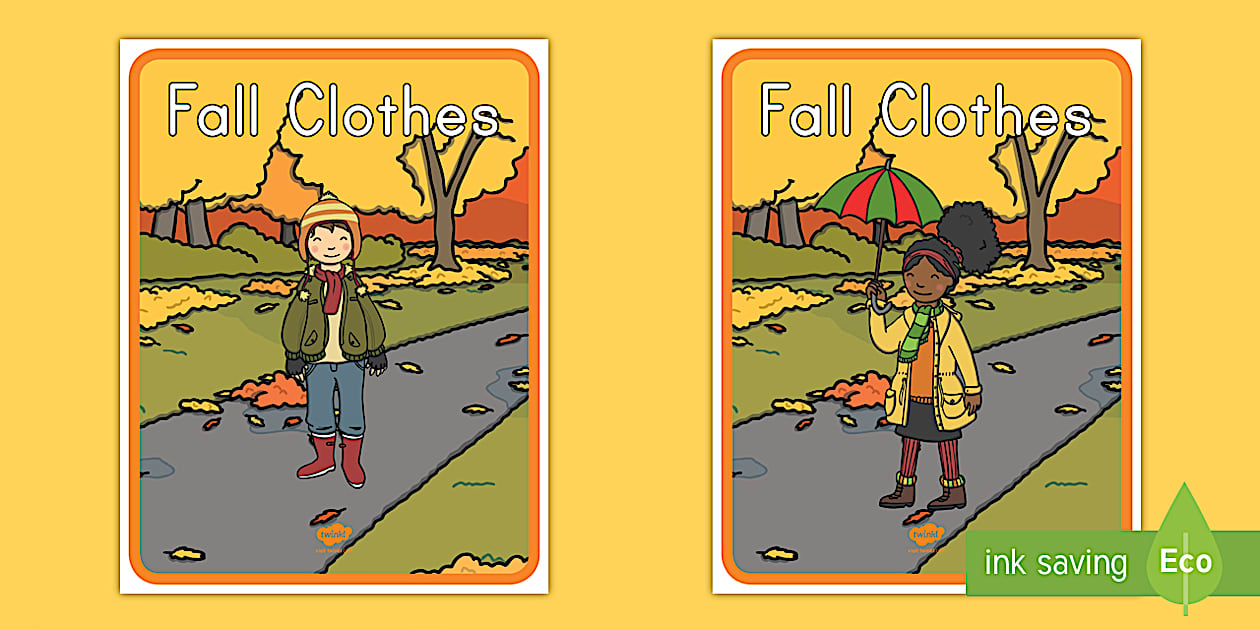 Fall Season Clothes | Special Education Resource | Twinkl US