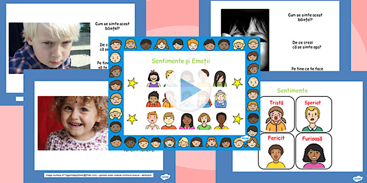 Emoțiile - Prezentare PowerPoint | Twinkl România - Twinkl