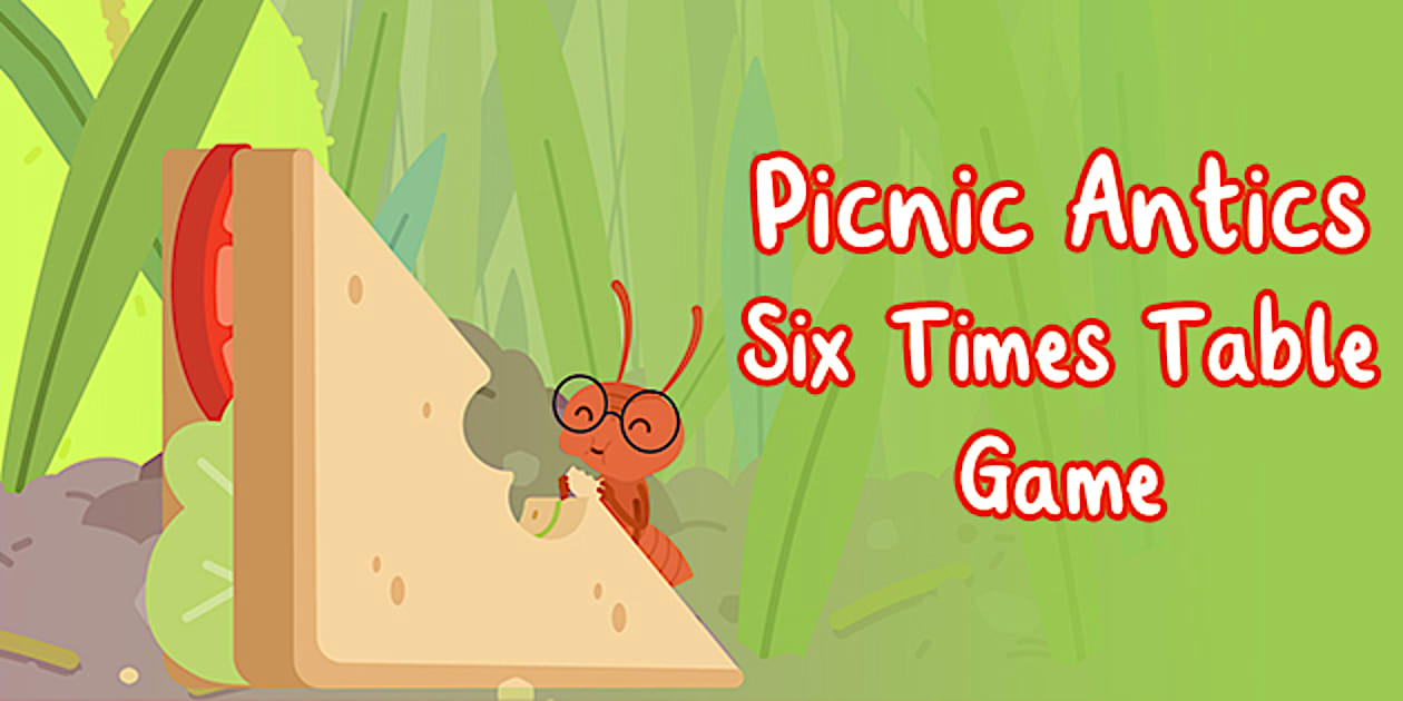 Picnic Antics: 6 Times Table Game | Twinkl Go!