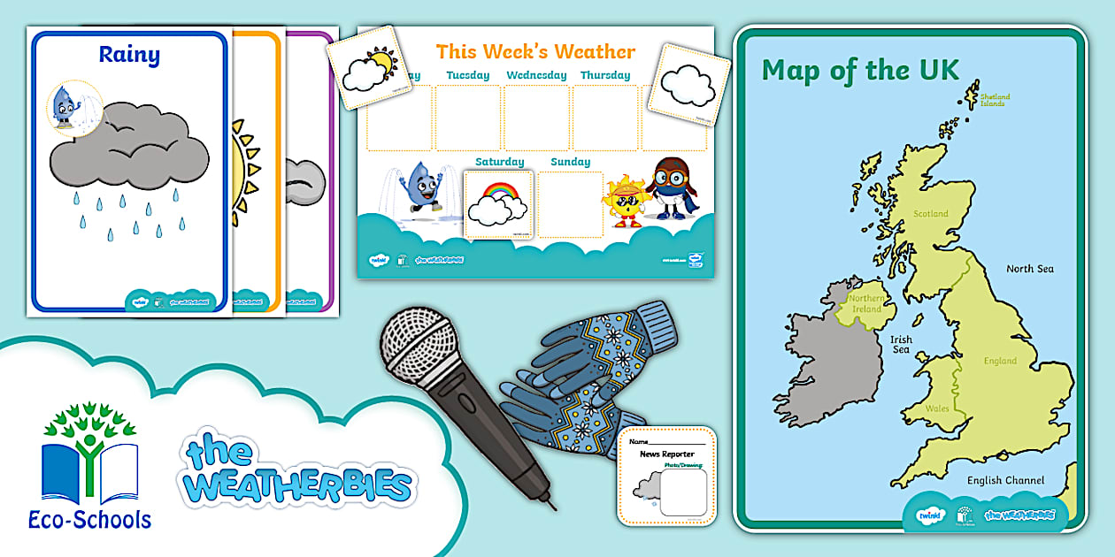 The Weatherbies Weather Report Role Play Pack (teacher made)